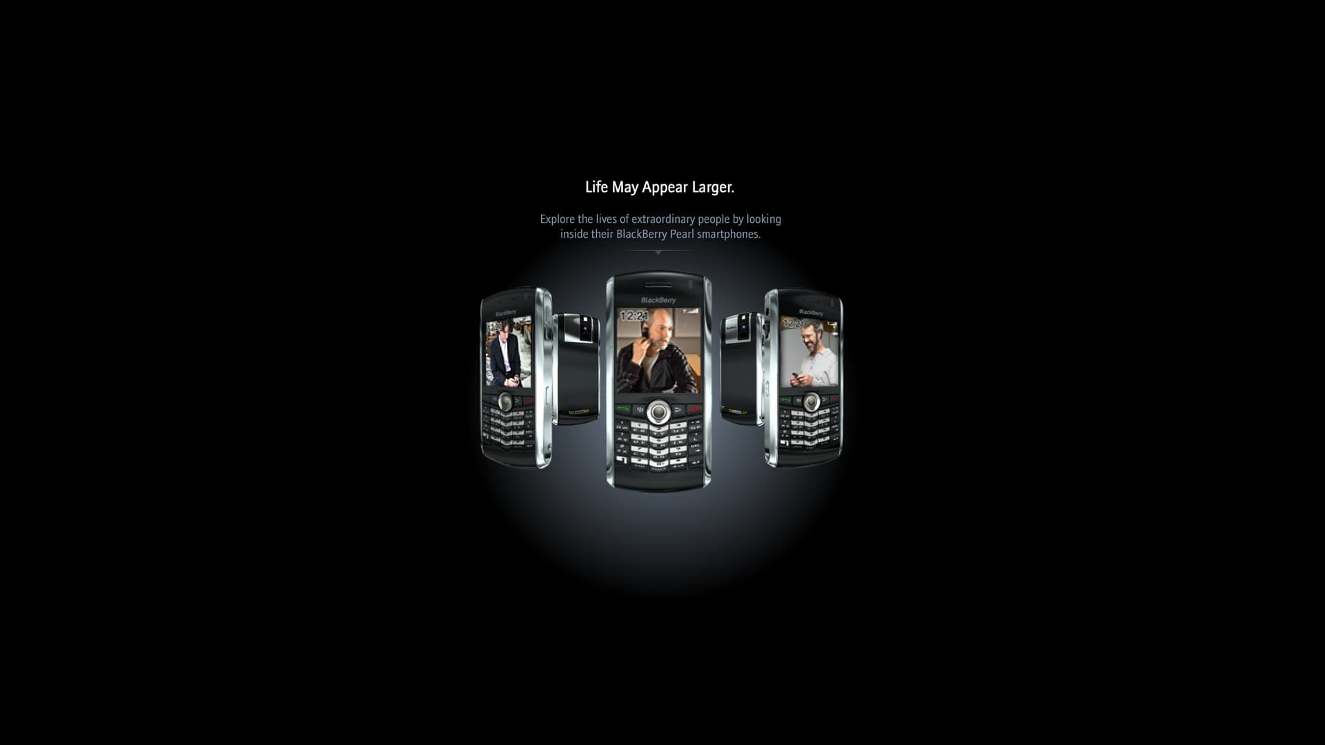 BlackBerry Pearl Microsite - HoneyWired™
