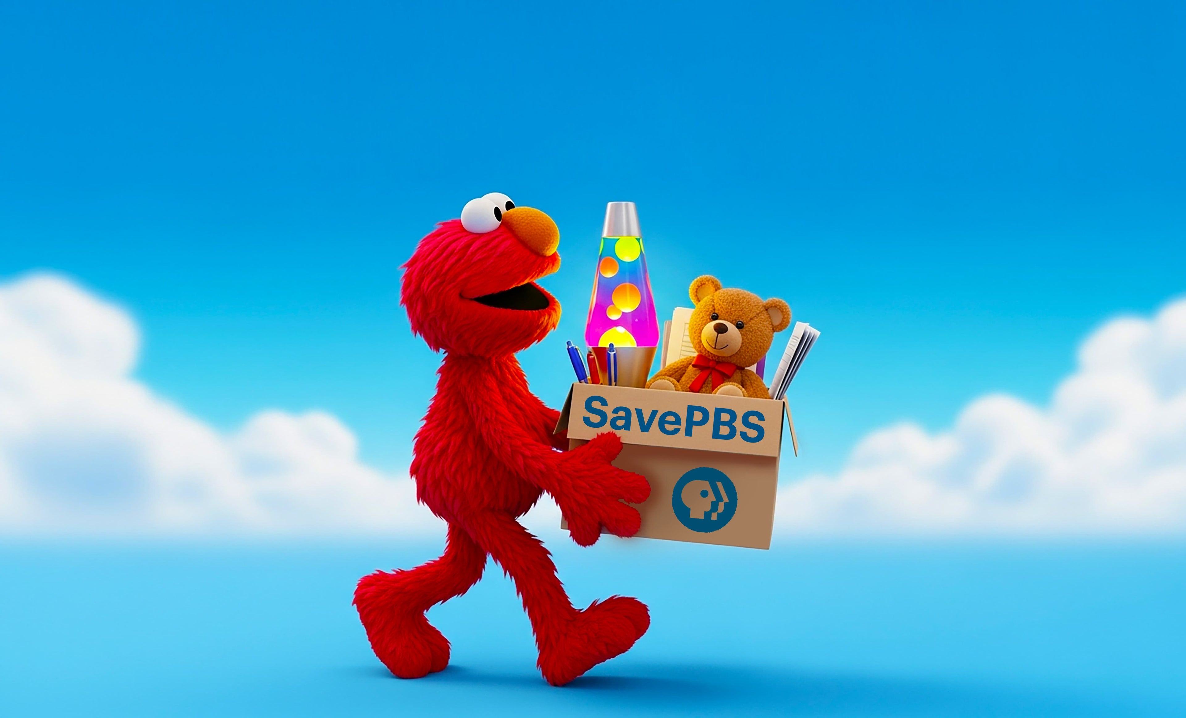 Elmo Open To Work - HoneyWired™