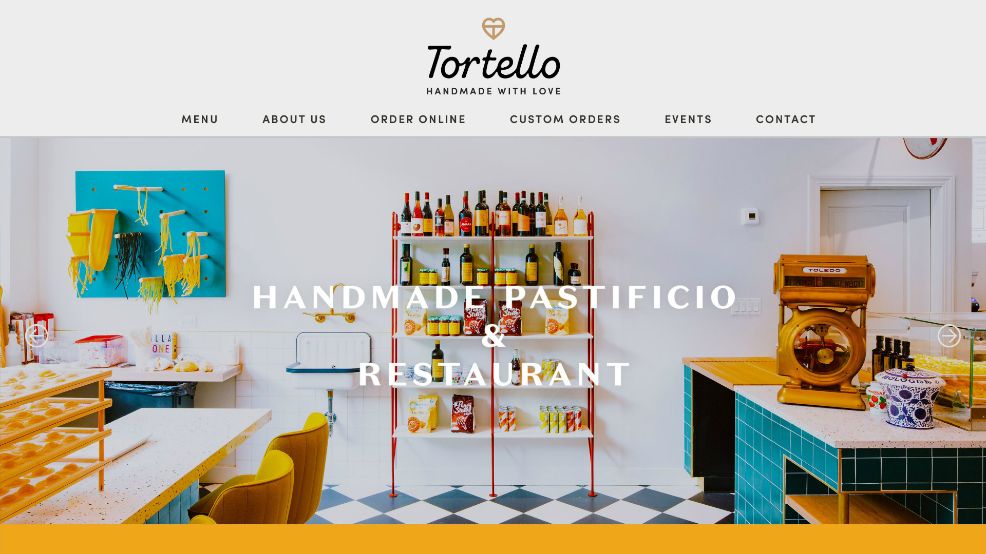 Tortello Website - HoneyWired™